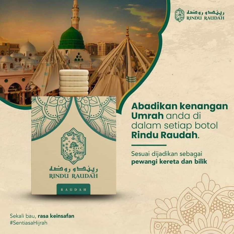 Perfume Rindu Raudah (10ml) - Madinah.SG